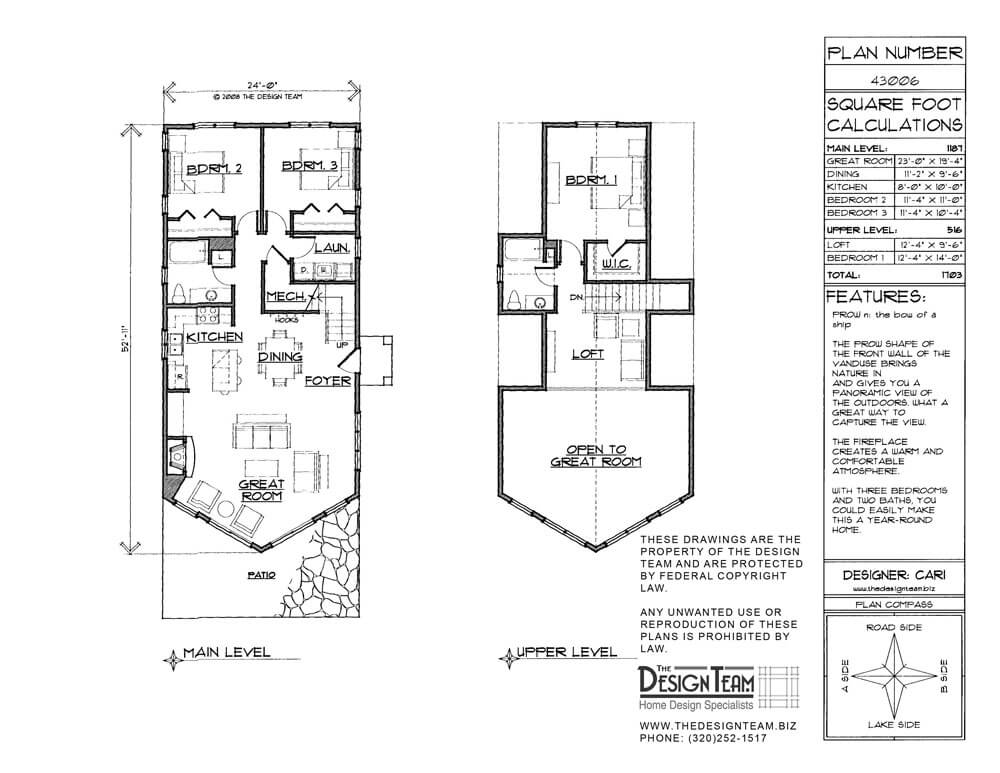 Home Plans: Loft - The Design Team